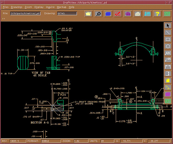 DraftView for CADDS Rev 3 WorkStation Edition